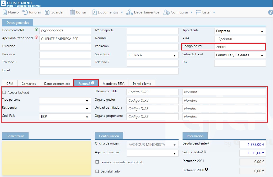 ¿Cómo emitir una Factura electrónica (FacturaE)?